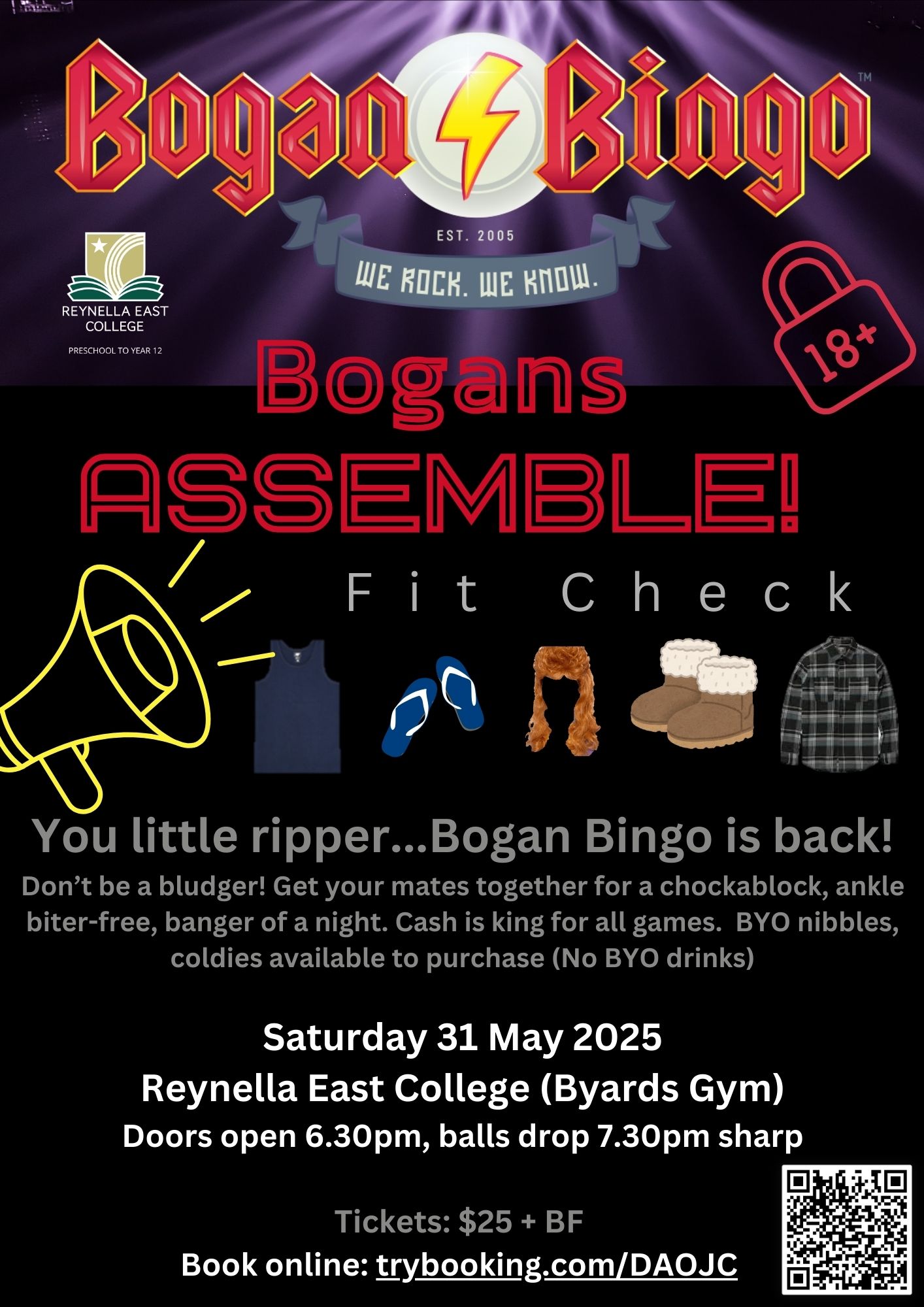Bogan Bingo – save the date! - Reynella East College